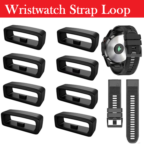 Watch Band Strap Loop Keeper Lock Fastener Ring For Garmin Fenix ...
