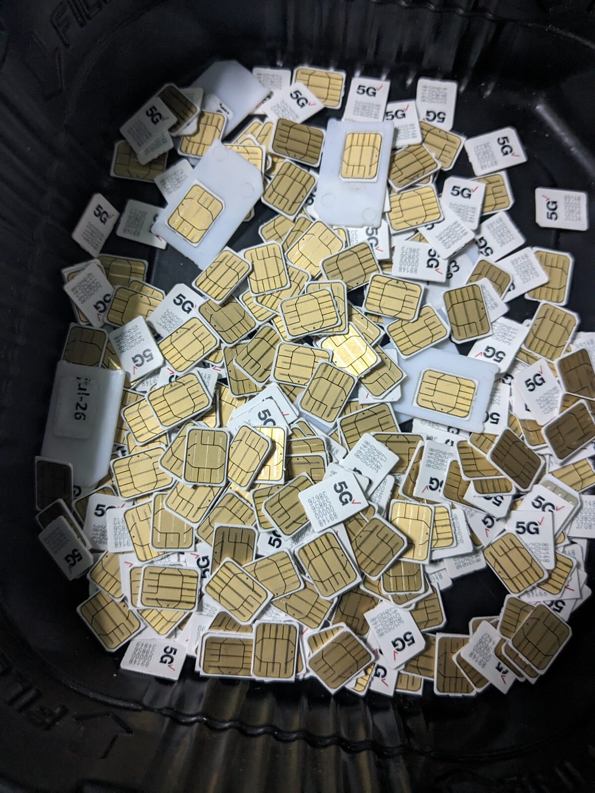 Gold Scrap Recovery From Simcards 1000Pcs Verizon T-Mobile AT&T | eBay