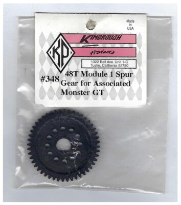 Vintage RC Car Truck Kimbrough Spur Gear f/ Team Associated Monster GT ...
