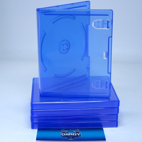 PS4 Game Case Replacement 5 Pack – New PlayStation 4 Empty Disc Case ...