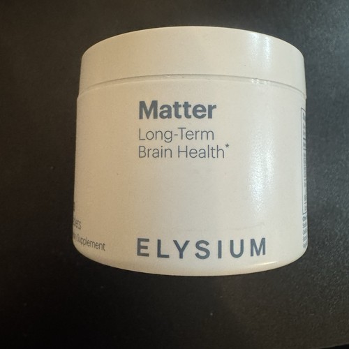 NEW! ELYSIUM MATTER - Supports Long Term Brain Health - 60 Tablets EXP ...
