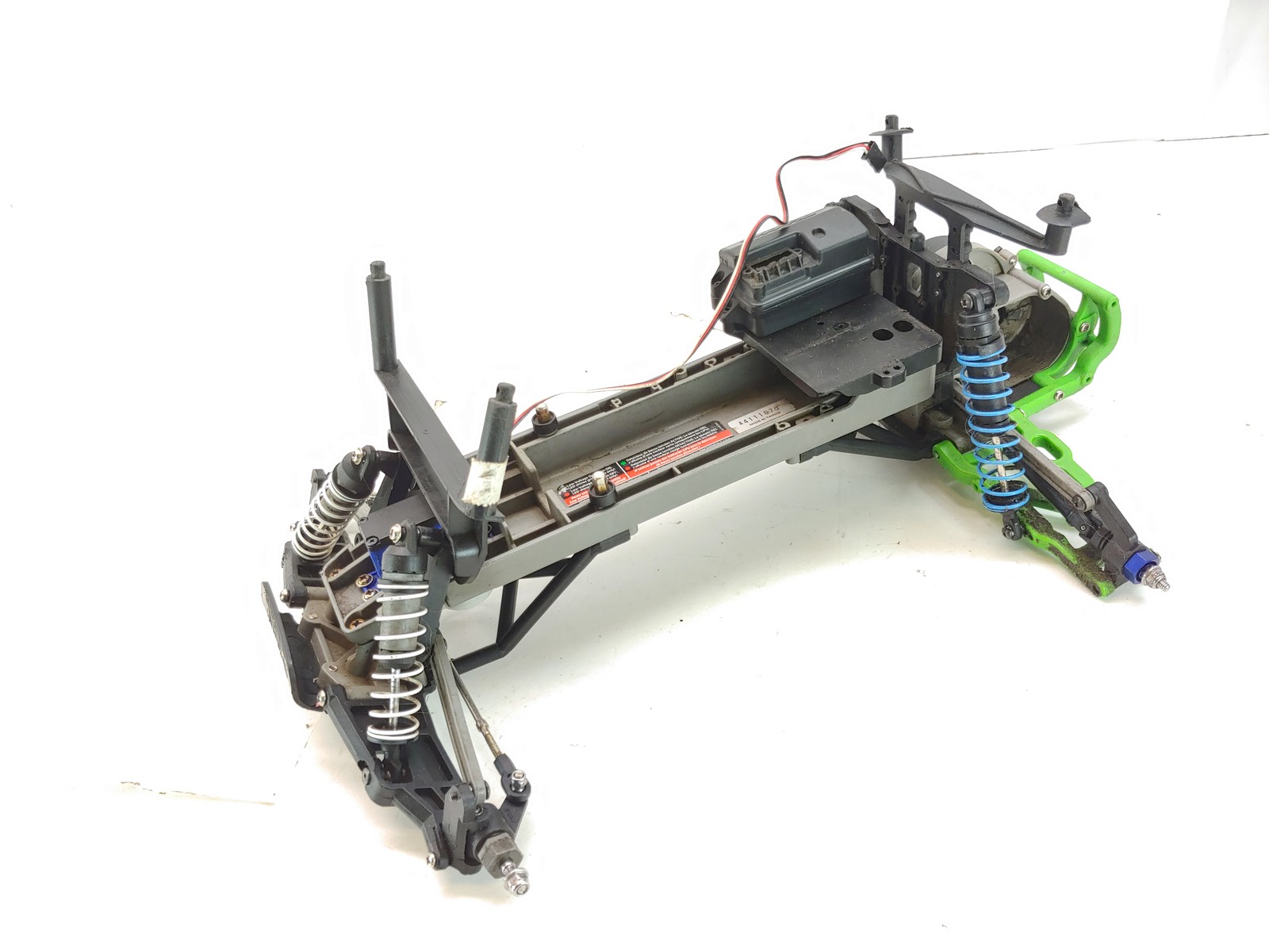 Traxxas Stampede 2wd 1/10 Monster Truck Roller Slider Chassis w/ Servo ...