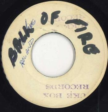 7" THE SKATALITES / LIN Ball "O" Fire / Can' none Not On Label JAMAICA ...