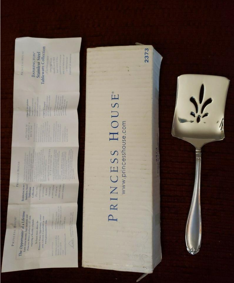 Princess House Barrington Stainless Steel Spatula 2373 | eBay