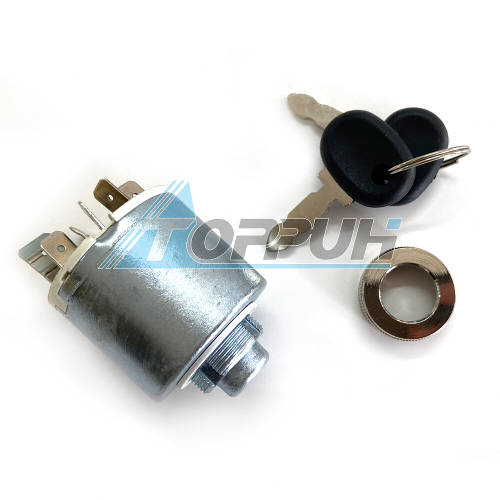 Switch Panel Ignition Start Universal For Tractor COBO Wiith 2 Keys ...