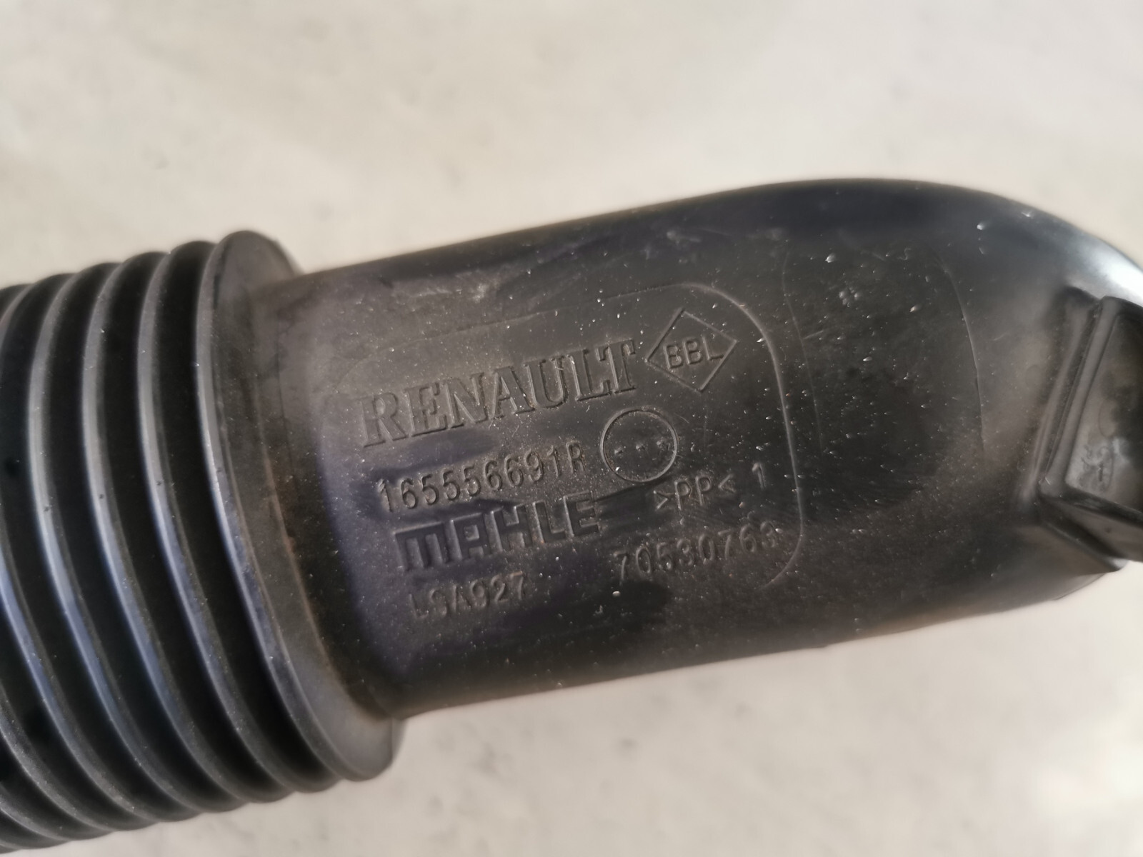 165556691R MANICOTTO TUBO ASPIRAZIONE FILTRO ARIA MOTORE 1.5 DCI ...