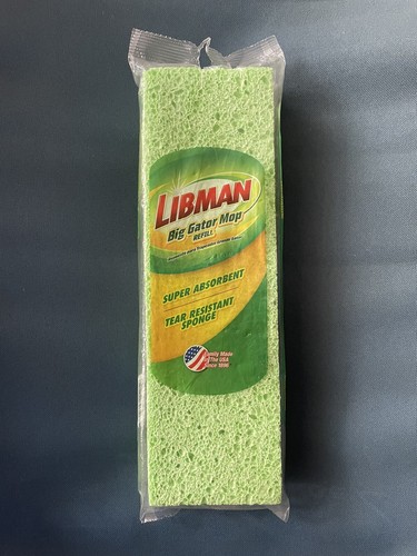 Genuine LIBMAN BIG GATOR MOP REFILL Sponge | eBay