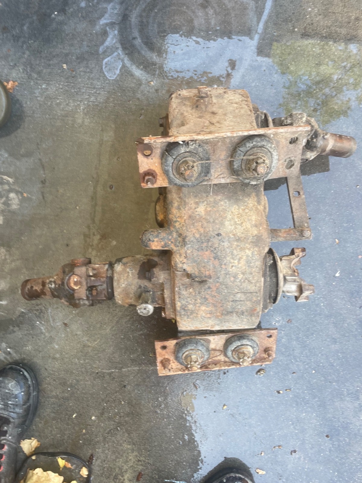 NAPCO transfer case out of 55 Chevy NAPCO forestry truck | eBay
