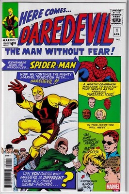 DAREDEVIL #1 Facsimile Edition (2025) Origin & 1st App of DD! Marvel ...