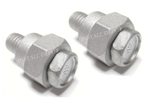 (2) Premium GM GMC Chevy Battery Side Post Short Adapter - Car Amp ...