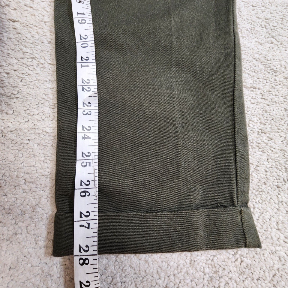Palmettos Pants Womens Chino Green Steve Urkel Style pants 9 | eBay