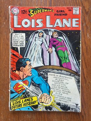 💎 Lois Lane #90 (DC 1969) Silver Age Superman - COMBINE SHIPPING 💎 | eBay