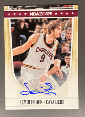 SEMIH ERDEN 2011-12 Hoops Autograph - 30 | eBay