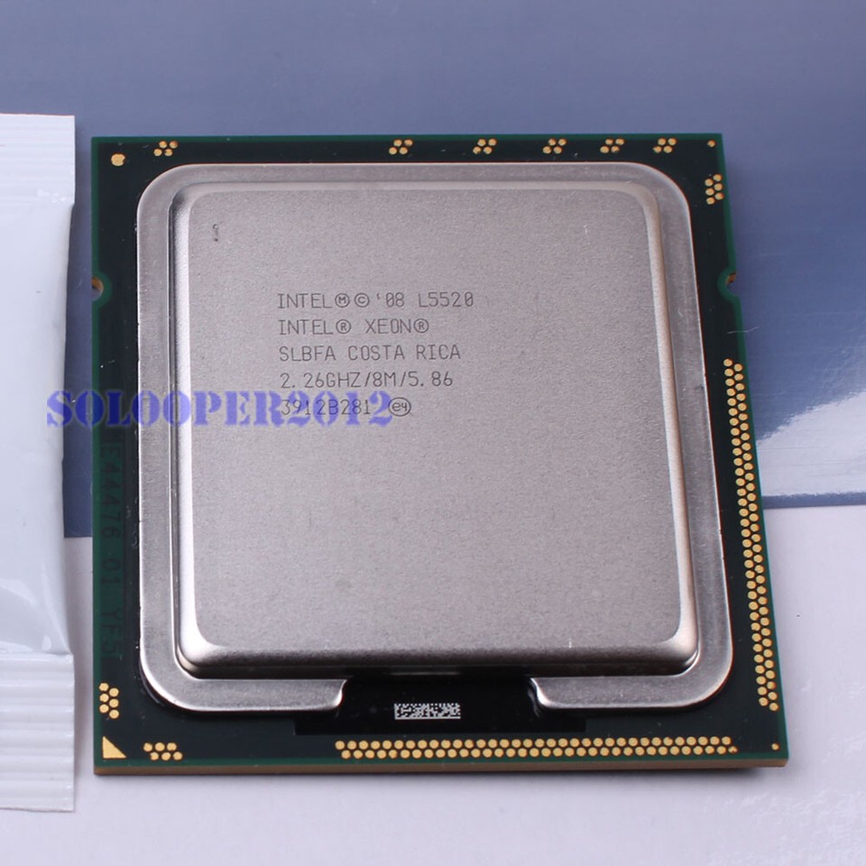 Intel Xeon Quad-Core L5520 L5630 E5520 E5620 E5630 L5640 LGA 1366 CPU ...