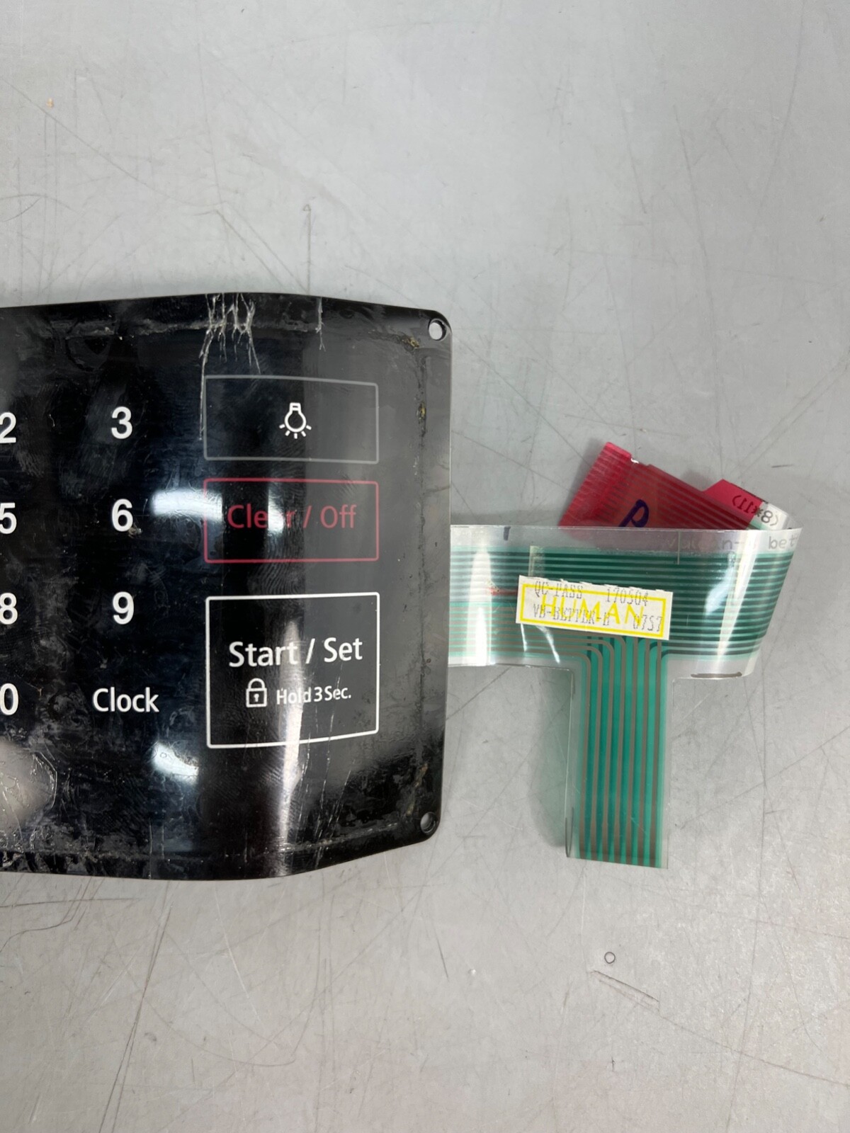 Membrane Switch Touchpad Samsung Range Oven DG34-00025A UNTESTED #S128 ...