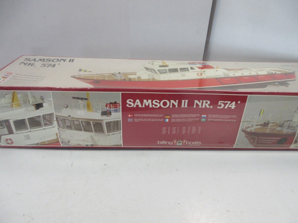 Billing Boats Samson II NR. 574 Vintage Model kit New in sealed box | eBay