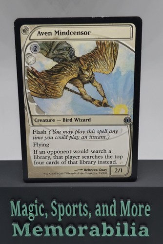 MTG Aven Mindcensor 2007 Future Sight Card #18 Magic the Gathering MP ...