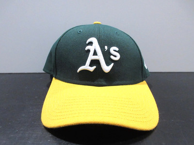 Oakland Athletics A's Hat Cap Strap Back Green Yellow MLB Baseball New ...