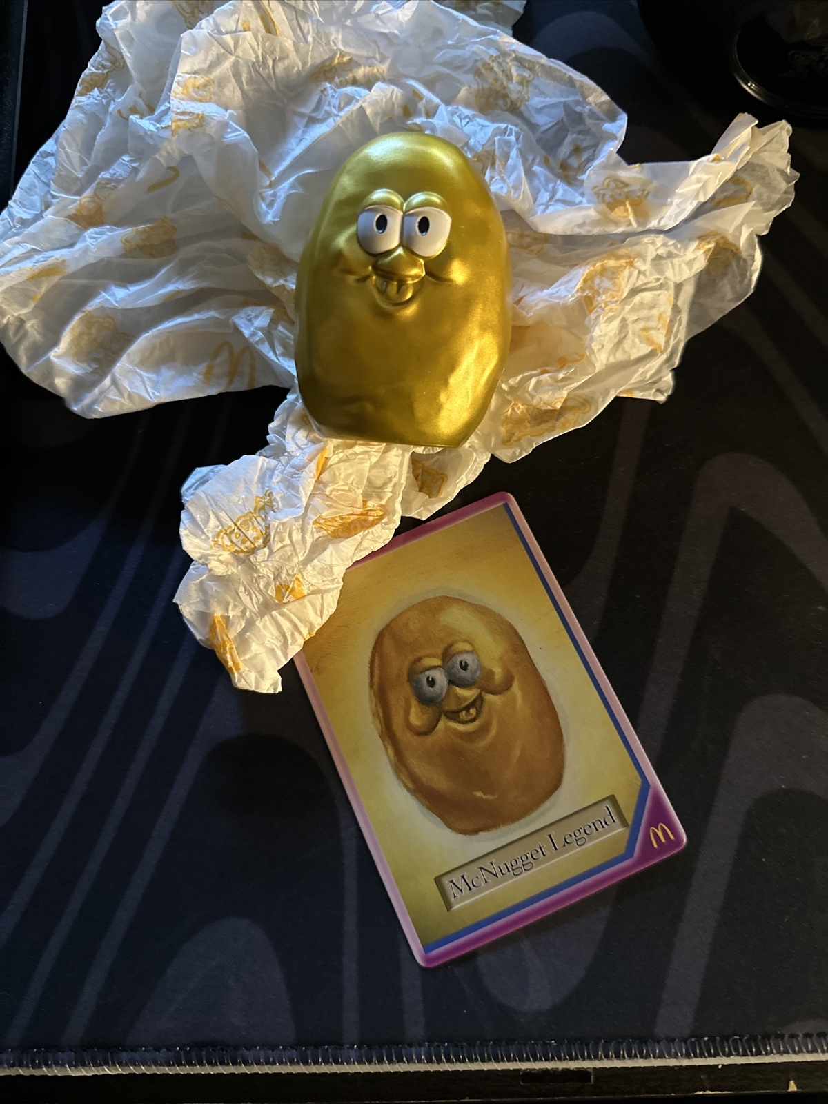 Mcdonalds McNugget Legend Adult Happy Meal toy 2023 *RARE* Golden ...
