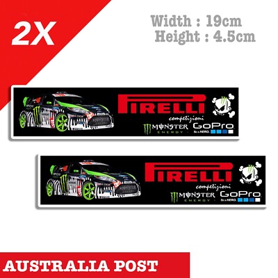 Ken Block 43 Ford Fiesta, Pirelli Tyre, Monster Energy, GoPro, Castrol ...