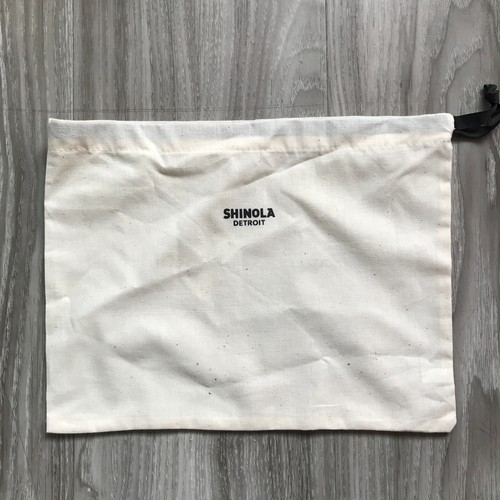 Shinola Drawstring Dust-bag White Dust Bag Rectangle Fabric Storage ...