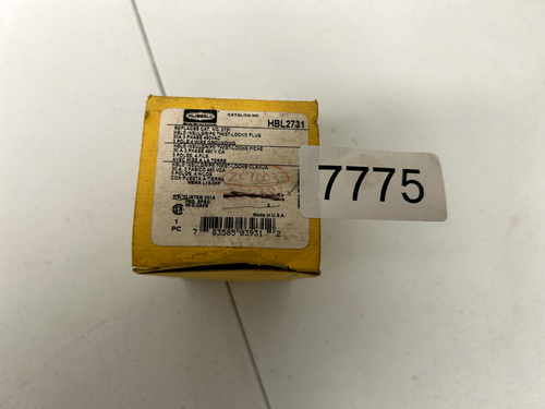 Hubbell HBL2731 Locking Plug - Black/White for sale online | eBay