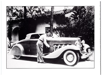 Clark Gable's 1935 Duesenberg Model JN - 1993 Vintage Calendar Page ...