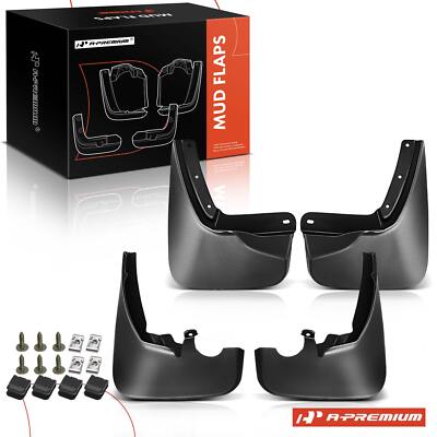 Front & Rear Splash Guards Mud Flaps Mudguards for Ford Explorer 2019 ...