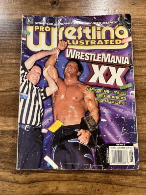 Pro Wrestling Illustrated WrestleMania XX June 2004 | eBay