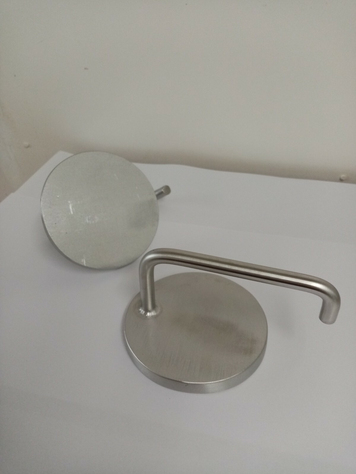 Stainless steel cooking BBQ burger steak meat fish weight press - 2 ...