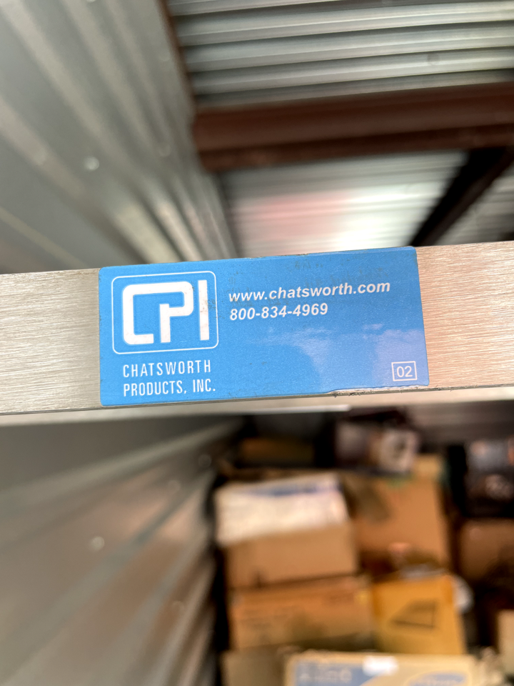 Two Post CPI Aluminum Telecom Server Rack | eBay