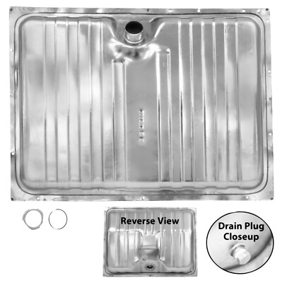 1969 Mustang Cougar Fuel Gas Tank Stainless Steel 20 Gallon w/Drain ...