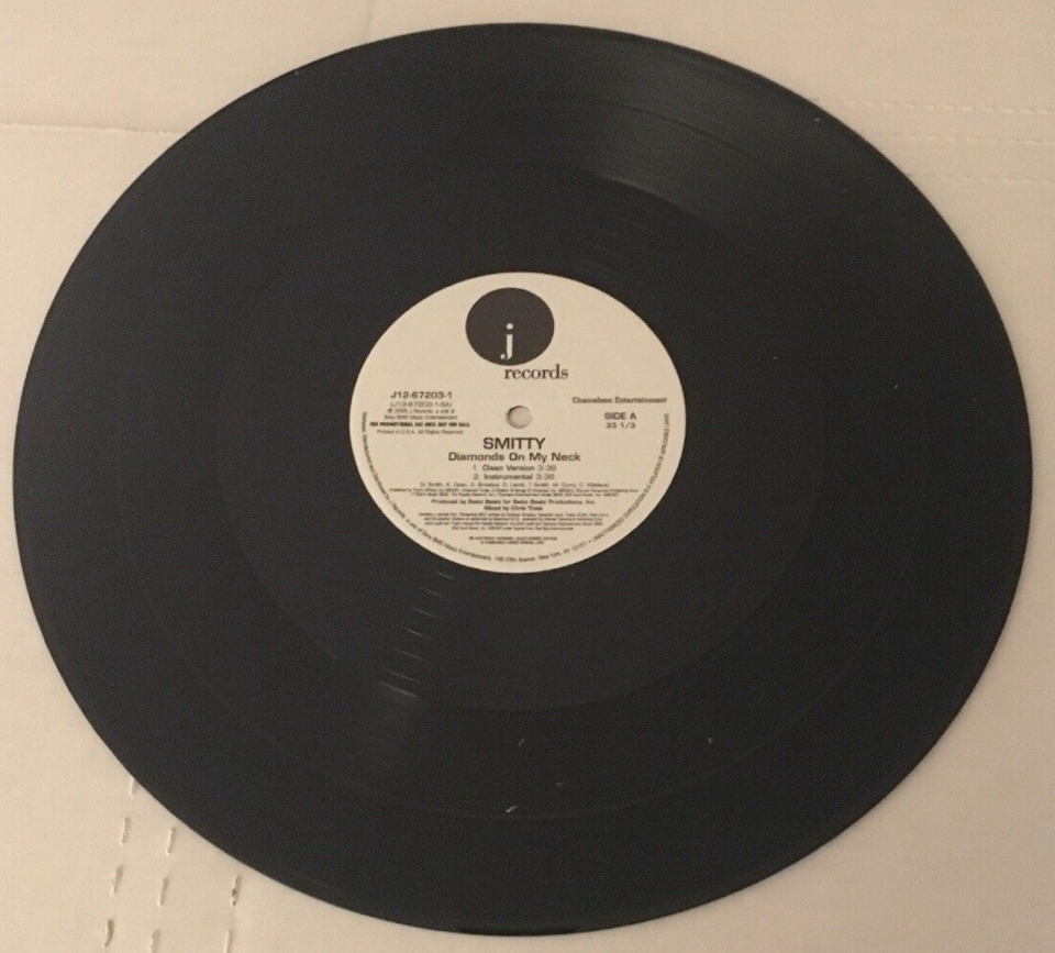 Smitty - Diamonds On My Neck - 12" - J12-67203-1 / J12-67203-1 - (Promo ...