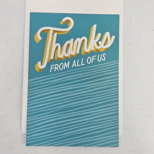 Hallmark Boss Day Greeting Card Thank You From 8"x5.5" Quote inside ...