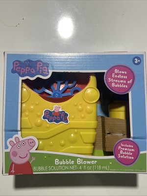 Peppa Pig Bubble Blowing Machine for Kids and Toddlers, Bubble Maker | eBay