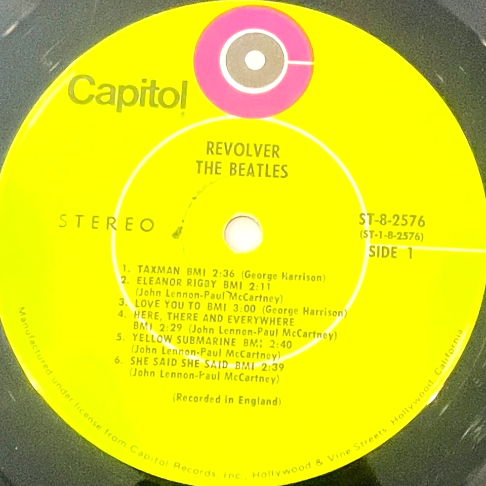 The Beatles - Revolver - Capitol Records ST-8-2576 Stereo | eBay