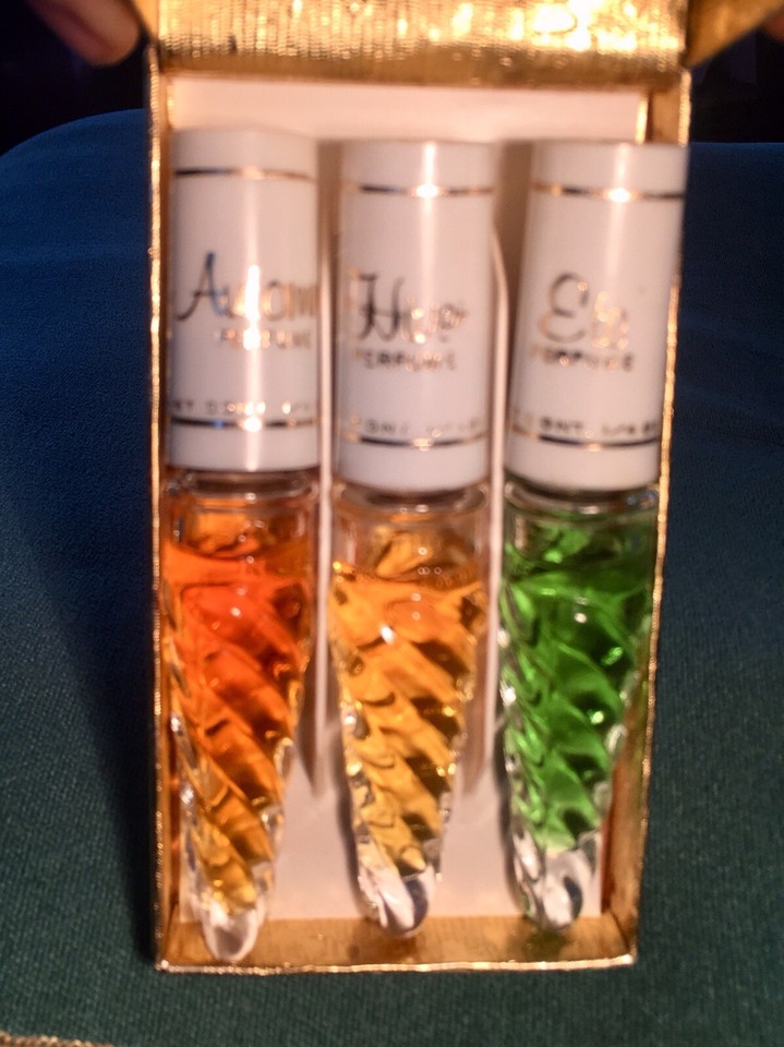 Vintage Trois 3 Perfumes by Louis Dior of France 1/4 oz Set ,Automne ...