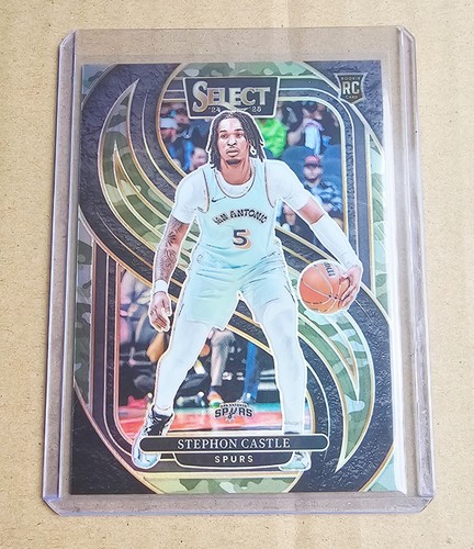 2024/25 PANINI SELECT STEPHON CASTLE ROOKIE PREMIER CAMO PRIZM RARE SP ...