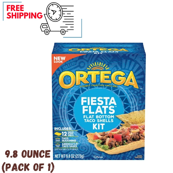 Square Bottom Taco Shells Ortega