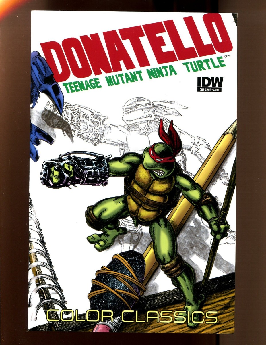 Donatello Ninja Turtle Color Tmnt Donatello Coloring Pages At