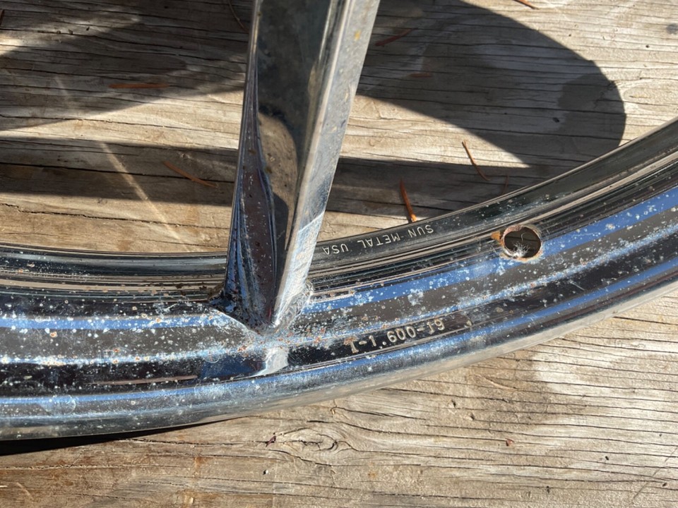 CHOPPER INVADER WHEEL HARLEY KNUCKLEHEAD FLATHEAD PANHEAD SHOVELHEAD ...