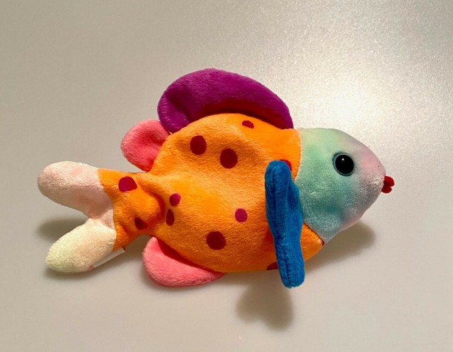 Ty Beanie Babies - Lips The Fish for sale online | eBay