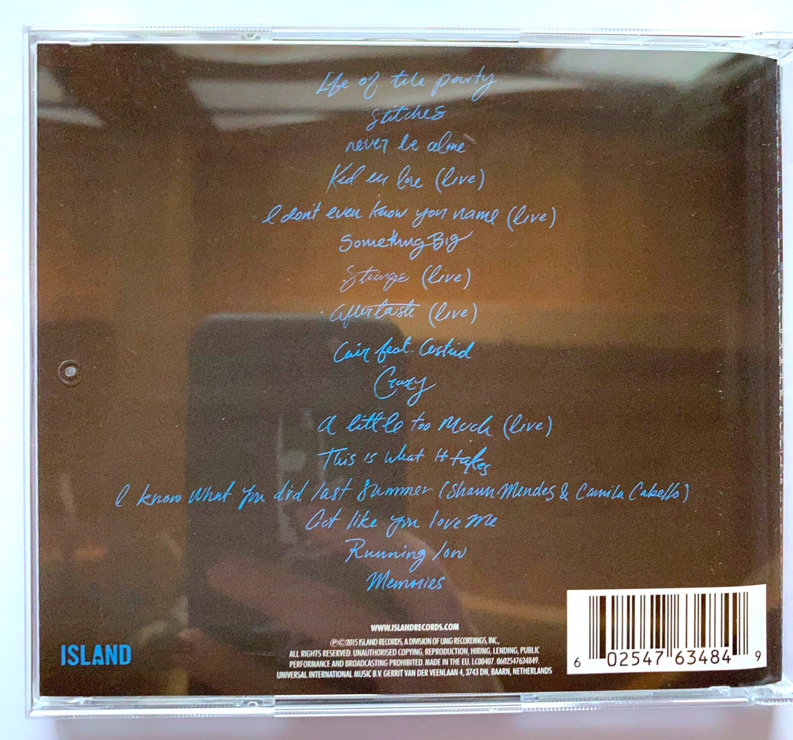 Shawn Mendes – Handwritten (Revisited) (CD Super Deluxe Edtion 2015 ...