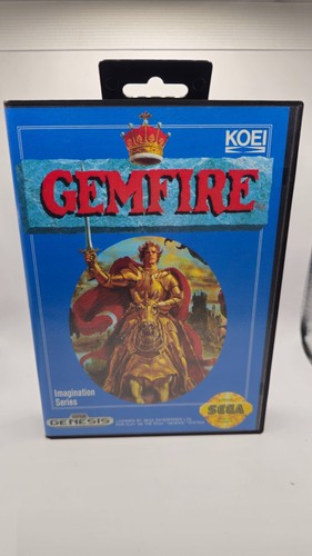 Gemfire (Sega Genesis, Koei 1992) CIB Tested with hangtab | eBay