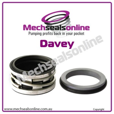 Davey Engine powered 5 Series 48816 replacement mechanical seal Yellow ...