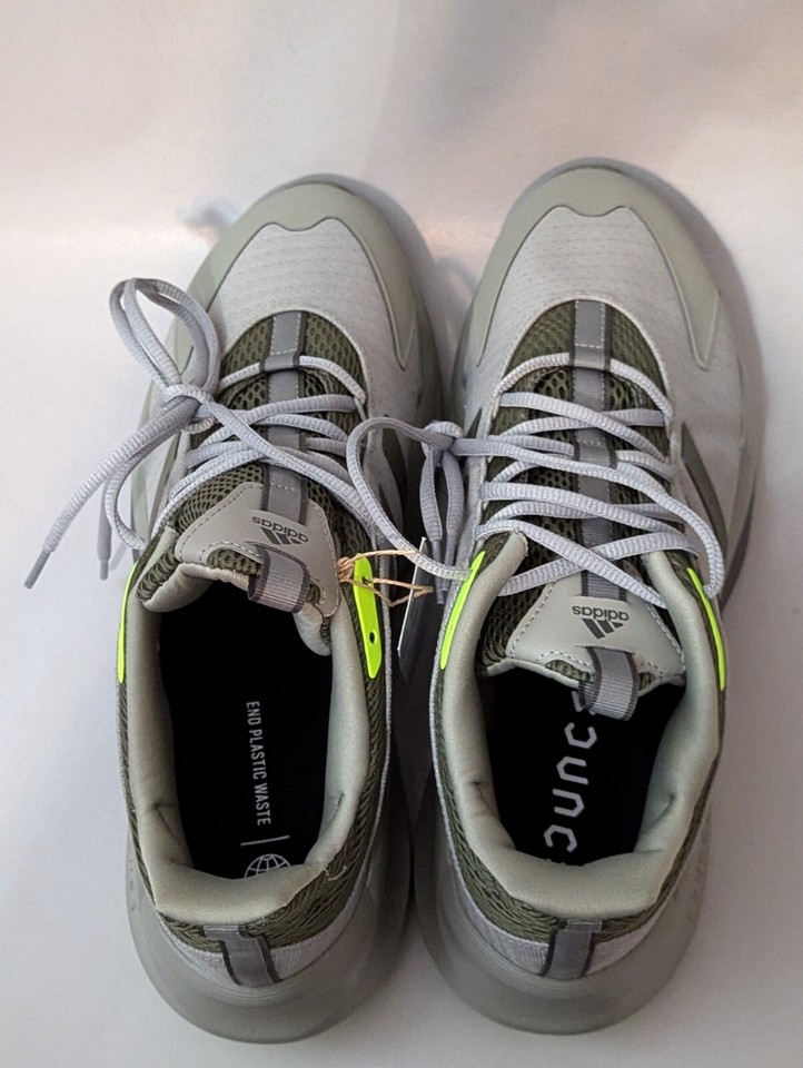 adidas Alphaedge + Shoes Mens 11 Silver Pebble Olive Strata IF7296 | eBay