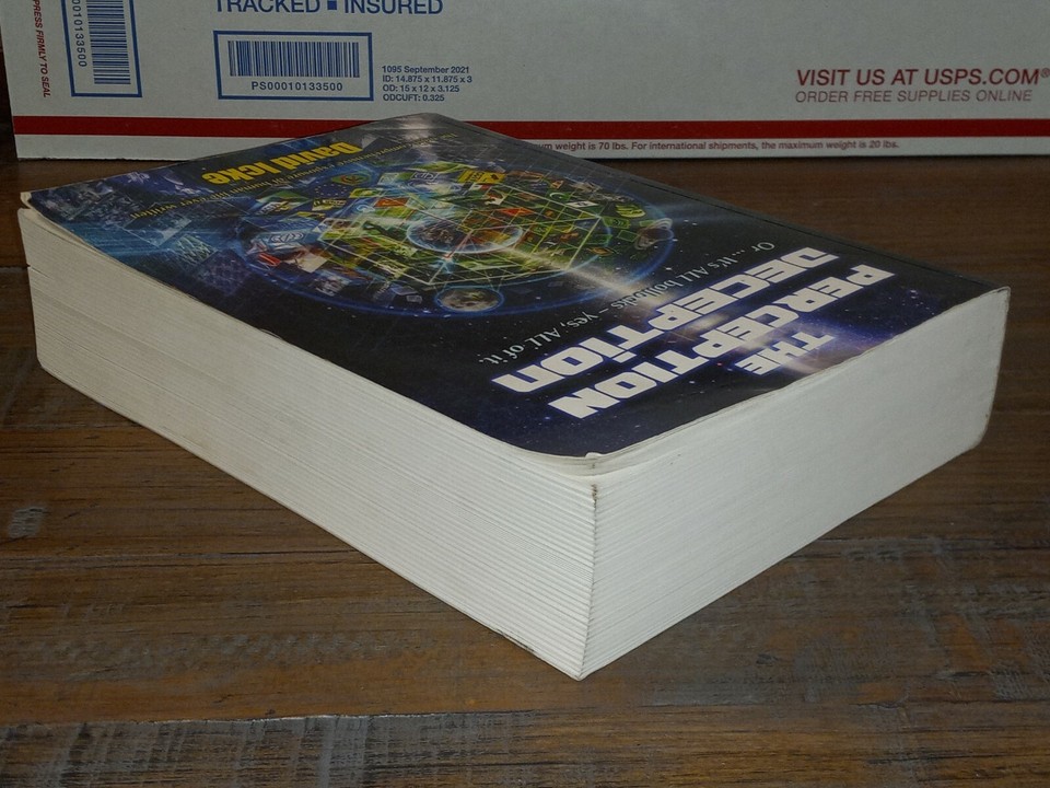 The Perception Deception David Icke Paperback 2013 Good Condition, FREE ...