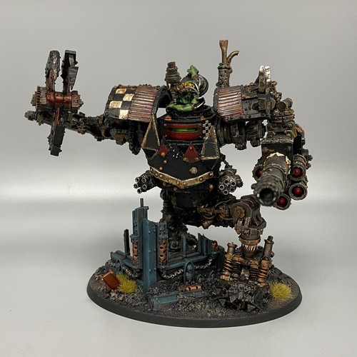 FORGE WORLD ORK MEGA DREAD DREADNOUGHT WARHAMMER 40,000 PAINTED GAMES ...