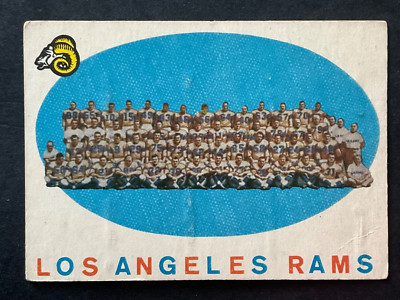 Los Angeles Rams Checklist 1959 Topps Football Card #76 - Marcked | eBay