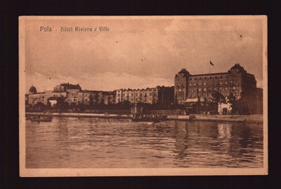 POSTCARD : CROATIA - POLA PULA - HOTEL RIVIERA & VILLAS | eBay